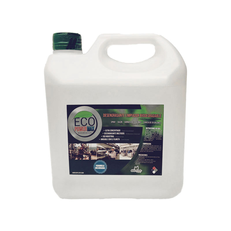 Desengrasante industrial biodegradable EcoPower Max - Mflery | Soluciones Ambientales