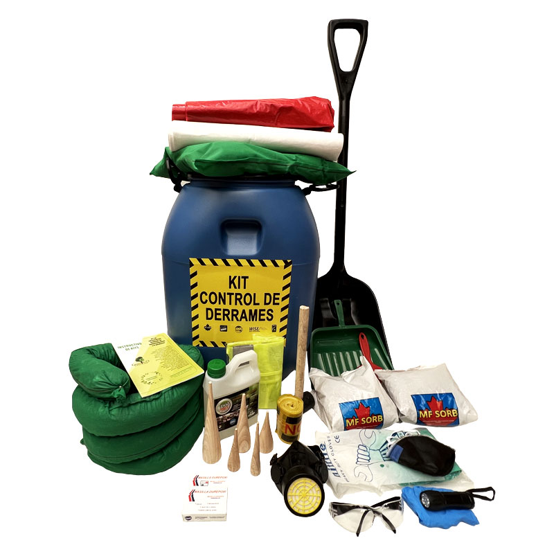 Kit Antiderrames Mixto - Mflery | Soluciones Ambientales